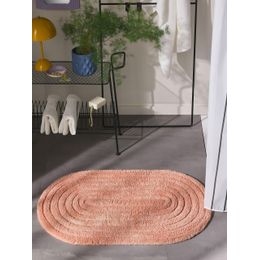 benuta Pop - Badteppich f&uuml;r Badezimmer - Badematte Nia Orange 70x120 cm