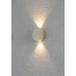 Escale SUN Wandleuchte LED Gold, 2-flammig