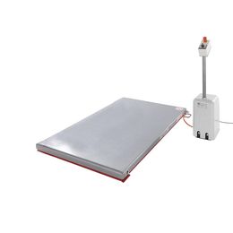 Flexlift Flachform-Hubtisch, Baureihe G, Tragf&auml;higkeit 1000 kg, Hubbereich 80 - 850 mm, LxB 1600 x 900 mm, 230 V Wechselstrom