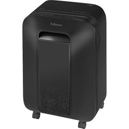 Fellowes Aktenvernichter LX201, Partikel 2 x 12 mm, 11 Blatt, schwarz