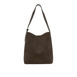 Marc O'Polo MARC O'POLO Damen Umh&auml;ngetasche "mit herausnehmbarer Innenpouch"shaded braun, Leder, unifarben, Taschen