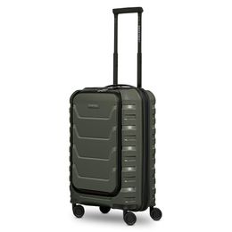 Trolley SMARTBOX "Edition 01Edition 01", Gr. 39 l, oliv, Polypropylen, Koffer