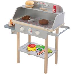 Kinder-Grill Roba "BBQ Grill", bunt, Spielzeug-Haushaltsger&auml;te, KinderB:71cm H:71cm T:32cm, mit Zubeh&ouml;r, B:71cm H:71cm T:32cm