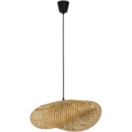 NOVA LUCE Pendelleuchte "ADALINE", 1, &Oslash; 62cm H: 165cm, 1 Stk.natur, Esszimmer, Leuchten