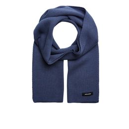 Jack & Jones Strickschal JACK & JONES "JACDNA KNIT SCARF NOOS", Damen, blau (navy blazer), Strick, Kunstfaser, unifarben, Modet&uuml;cher