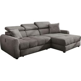 Jockenh&ouml;fer Ecksofa, B:270cm T:115cmgrau 432, 09, JOCKENH&Ouml;FER GRUPPE, Korpus: 100% Polyester;Kissen: 100% Polyester, Wohnzimmer, Sofas, "Move, L-Form, B: 270cm,