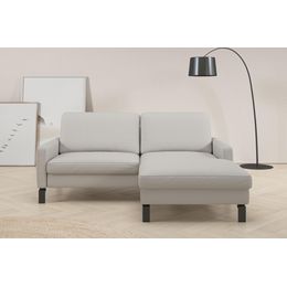 Ecksofa Home Affaire, B:194cm H:86cm T:164cmpearl, 100% Leder, Wohnzimmer, Sofas, "Lecce, L-Form, Federkernpolsterung, Breite 194 cm", inkl.