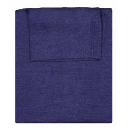 Rundhalspullover Ragman, Herren, Gr. 54, blau (blau, melange, 782), 100% Wolle, Pullover Rundhalspullover