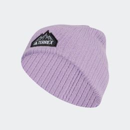 Outdoorhut adidas Performance "MT MNT BEANIE", Herren, powder plum, H&uuml;te, Strickdesign, aus Polyester und Polyacryl, w&auml;rmend, pflegeleicht