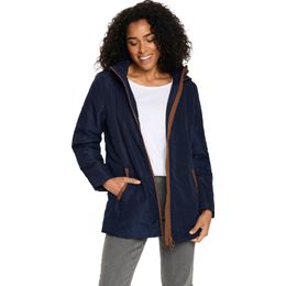 Damen Steppjacke mit Rautensteppung marine, Gr&ouml;&szlig;e 40