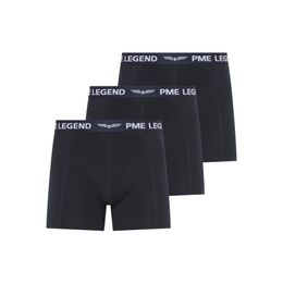 PME-Legend PME LEGEND Herren Boxershorts, Gr. Sschwarz sapphire, Jersey, Obermaterial: 95% Baumwolle, 5% Elasthan, Unterhosen, K&ouml;rpernahe Passform, normale