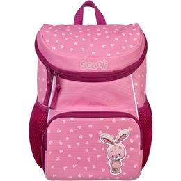 Kinderrucksack Scooli "Mini-Me, Bella Bunny", Kinder, Gr. B/H/T: 20cm x 29cm x 13cm, rosa (bella bunny), Polyester, Rucks&auml;cke