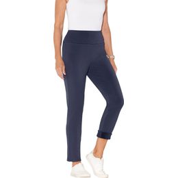 Damen Thermoleggings mit Fleece-Futter marine, Gr&ouml;&szlig;e 44