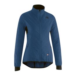 Fahrradjacke Gonso "Teixeira", Damen, Gr. 36, blau (dunkelblau), 100% Polyamid, Jacken Fahrradjacke, Damen Primaloft-Jacke, warm, atmungsaktiv und winddicht