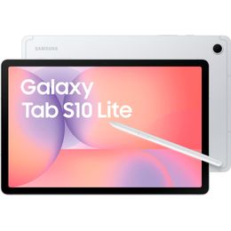 Samsung Tablet "Galaxy Tab S10 Lite", Energieeffizienz: F (A-G), silber, 128 GB, ohne eSIM, Tablets_EBookReader