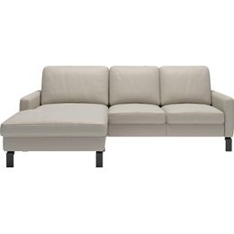 Ecksofa Home Affaire "Lecce, L-Form, Federkernpolsterung, Breite 224 cm", taupe, B:224cm H:86cm T:164cm, 100% Polyester, Sofas, Ecksofa, inkl. saugroboterfreundliche H&ouml;he & schmale Armlehnen
