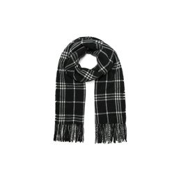 V&eacute;ro Moda Schal VERO MODA "VMELLA WOVEN SCARF NOOS", Damen, schwarz detail:birch check, Strick, Kunstfaser, Modet&uuml;cher Schal