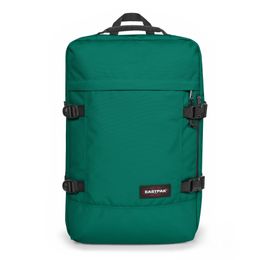 Weichgep&auml;ck-Trolley Eastpak "TRAVELPACK Tarp Dust Blue", Gr. B/H/T: 33cm x 51cm x 23cm 42 l, dunkelgr&uuml;n, Polyester, unifarben, Koffer, Unisex Reisegep&auml;ck, Duffle-Tasche, Freizeitrucksack mit Tragegriffen