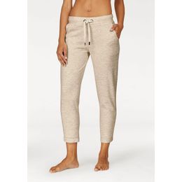 Lascana Damen Relaxhose, beige-meliert, Gr&ouml;&szlig;e 56/58