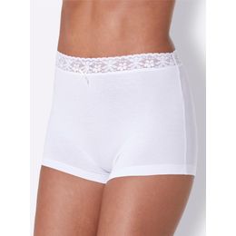 w&auml;schepur w&auml;schepur Damen Panty, wei&szlig;, Gr&ouml;&szlig;e 38