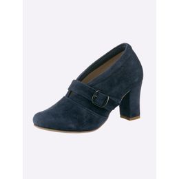 Andrea Conti Damen Hochfrontpumps, blau, Gr&ouml;&szlig;e 37