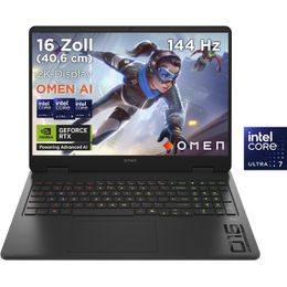 HP Gaming-Notebook "OMEN 16-am Intel", shadow schwarz, 24 GB RAM 2.000 GB SSD, Ultra 7, Windows 11 Home, Notebooks, Topseller