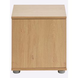 Schuhschrank HEINE HOME, braun (eichefarben), B:40cm H:41,5cm T:38,5cm, MDF, Spanplatte, Schr&auml;nke, Schuhschrank