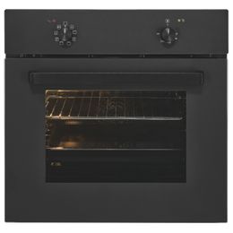 Exquisit Einbaubackofen "EBE367-U-120 mattschwarz", Energieeffizienz: A (A+++-D), schwarz, B:59,5cm H:59,5cm T:57,5cm, Back&ouml;fen, Einbaubackofen
