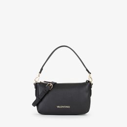 Valentino Handbags VALENTINO BAGS Damen Schultertasche "BRIXTON"schwarz, Lederimitat, Taschen, Damen Henkeltasche, Umh&auml;ngetasche mit Logo