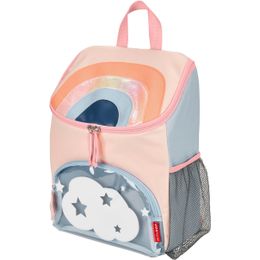 Kinderrucksack SKIP HOP "Spark Style Regenbogen, gro&szlig;", Kinder, Gr. B/H/T: 26,7cm x 35,6cm x 12,7cm, bunt, Polyester, Rucks&auml;cke