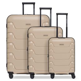 Kofferset SMARTBOX "Edition 01Edition 01", Herren, beige, Polypropylen, Koffer-Sets