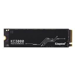 Kingston interne SSD "1024G KC3000 M.2 2280 NVMe SSD", B:13cm H:1cm T:18,5cmohne farbbezeichnung, Festplatten