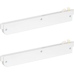 Schwebet&uuml;rselbsteinzug Rauch "Soft-Close Zubeh&ouml;r Kleiderschrank T&uuml;rd&auml;mpfer", grau, B:27cm H:2cm T:5cm, Kunststoff, T&uuml;rd&auml;mpfer, 2er-Set f&uuml;r 2- und 3-t&uuml;rige Rauch-Schwebet&uuml;renschr&auml;nke ORANGE