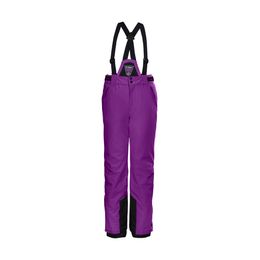 Skihose Killtec "KSW 77 GRLS SKI PNTS", M&auml;dchen, Gr. 164, N-Gr, orchidee, Oberstoff: 100% Polyester, Futter: 100% Polyester, Wattierung: 100% Polyester, Hosen Skihose, wasserdicht, atmungsaktiv, abnehmbarer Latz, verst. Seitenriegel