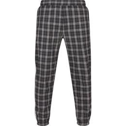 Stoffhose 2Y STUDIOS "2Y Studios Herren 2Y Cropped Pants Plaid", Herren, Gr. M, US-Gr&ouml;&szlig;en, schwarz, 70% Baumwolle, 27% Polyester, 3% Elasthan, gestreift, skinny fit, Hosen Stoffhose