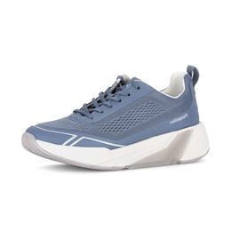 Gabor Damen Sneaker "Sneaker low Textil", Gr. 38blau, Schuhe
