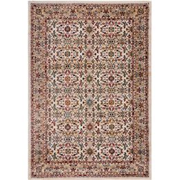 Teppich FLAIR RUGS "Sandford", beige (natur), B:80cm H:12mm L:150cm, Kunstfaser, Teppiche, Teppich, Sandford Vintage gemusterter Teppich