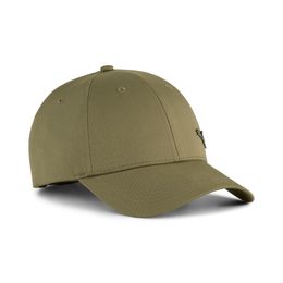 Baseball Cap Puma "ESS METAL CAT BB CAP", Herren, gr&uuml;n (Puma olive), Obermaterial: 100% Polyester, unifarben, Caps, f&uuml;r Erwachsene, sportlicher Stil, aus Polyester, leichtes Material