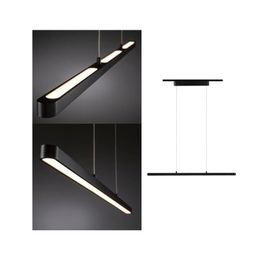 Paulmann Schienensystem-Leuchten "URail Pendel Lento 1800lm 41W 2700K dimmbar 230V", schwarz, B:100cm H:5cm T:3,7cm, Leuchten, LED Pendelleuchte Esszimmerlampe Pendellampe Pendelleuchte