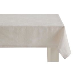 Mitteldecke Dreams "Ornament", beige (champagner), B:110cm L:110cm, Baumwolle, Polyester, Tischdecken, Mitteldecke, Jacquard, Uni Farben, eckig, 110x110 cm