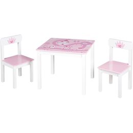 Kindersitzgruppe Roba "Krone", rosa, Sitzm&ouml;bel-Sets, Kinder
