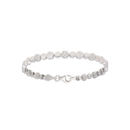 Silberarmband Vivance "elegance", silber (silber 925), Armb&auml;nder, Damen, Silber 925 (Sterlingsilber), Silberarmband