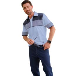 Catamaran Herren Kurzarm-Poloshirt bleu-marine, Gr&ouml;&szlig;e 56/58