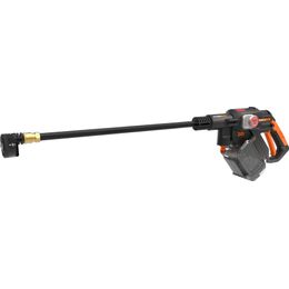 Akku-Hochdruckreiniger WORX "WG633E.9 Hydroshot", schwarz, B:33cm H:22,25cm L:9,6cm, Kunststoff, Hochdruckreiniger, b&uuml;rstenloser Motor, 5-in-1 Druckd&uuml;se, ohne Akku und Ladeger&auml;t