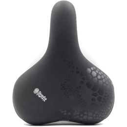 Fahrradsattel Selle Royal "Freeway Fit Unisex Classic", schwarz, Fahrrads&auml;ttel, Damen, B/H/L: 210mm x 257mm, B:210mm H:257mm