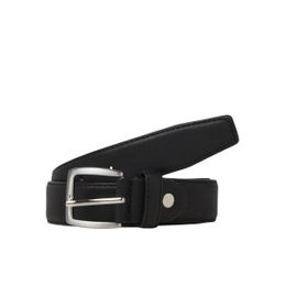 Jack & Jones Tailleng&uuml;rtel JACK & JONES JUNIOR "JACANTON BELT JNR NOOS", Jungen, Gr. 70, schwarz, Lederimitat, unifarben, G&uuml;rtel