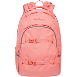 Schulrucksack McNeill "Milo schwarz", Kinder, Gr. B/H/T: 30cm x 43cm x 23cm, pink, Polyester, Rucks&auml;cke Schulrucksack