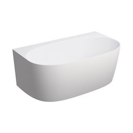 Omnires VALENCIA Vorwand-Badewanne, mit Sch&uuml;rze, VALENCIA148WPBM,