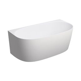 Omnires VALENCIA Vorwand-Badewanne, mit Sch&uuml;rze, VALENCIA148SWPBM,