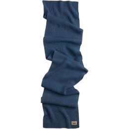 Levi's Modeschal LEVI'S "BACK PATCH SCARF", Damen, blau (dusky indigo), Strick, Baumwolle, Modet&uuml;cher, Unisex